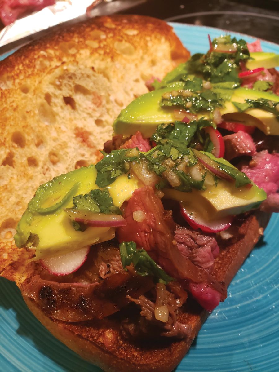 Recipe: Asian/Mexican Fusion Flap Steak Sandwich