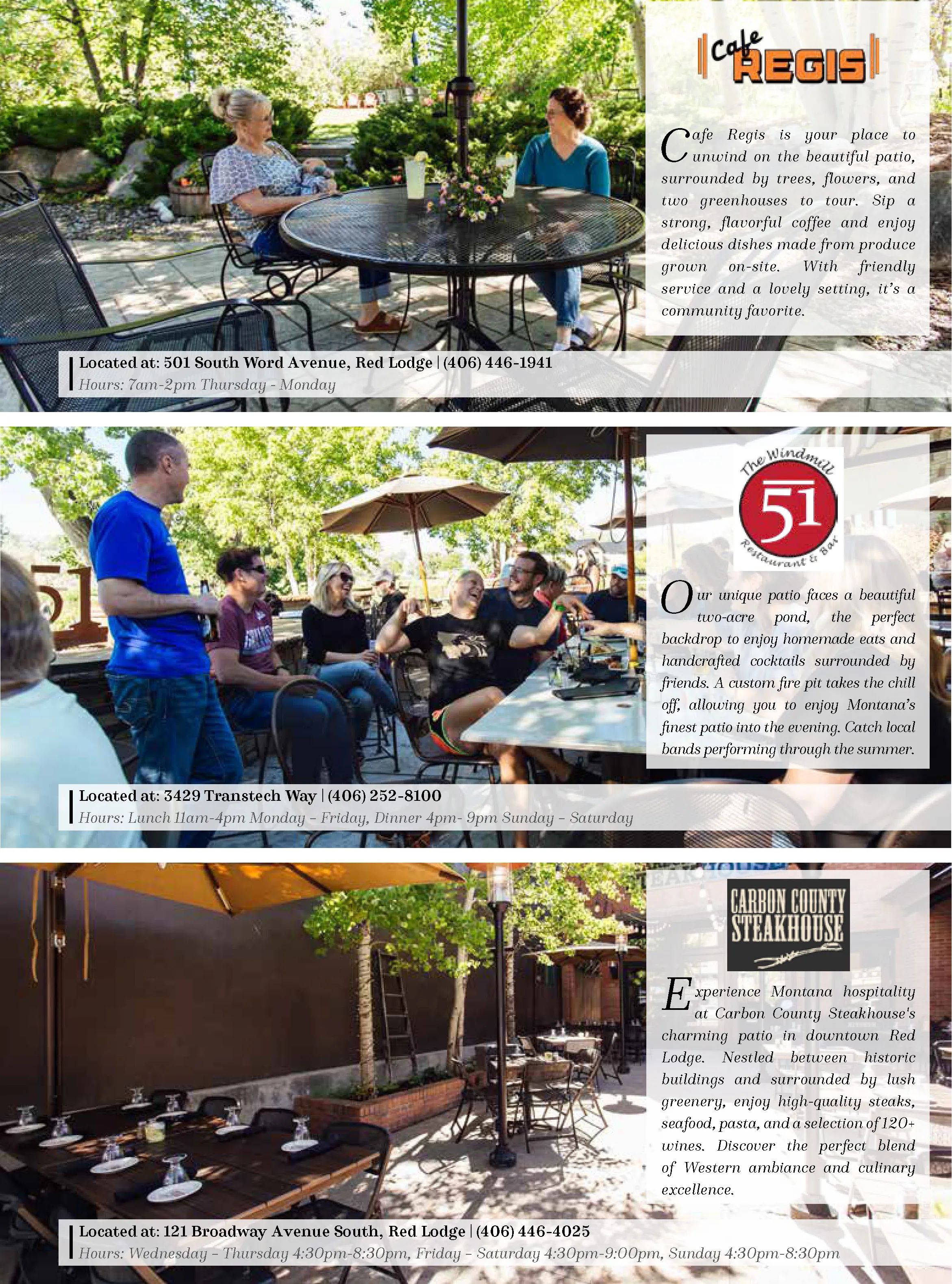 Billings Best Patio Guide!