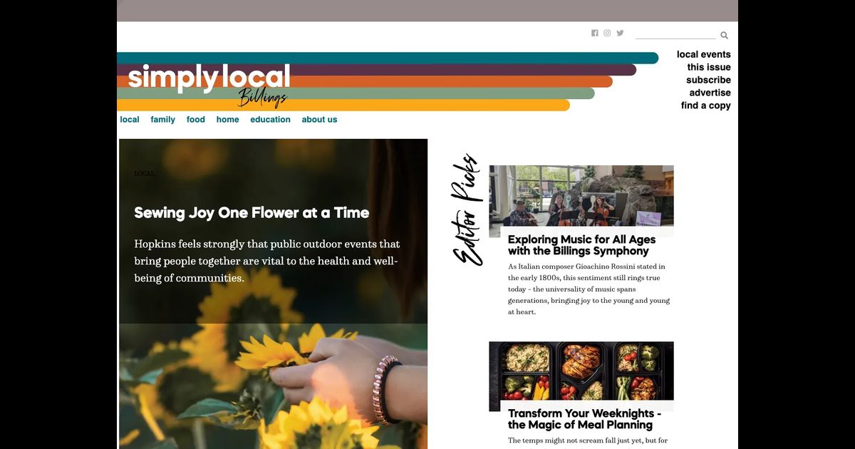 Simply Local Magazine