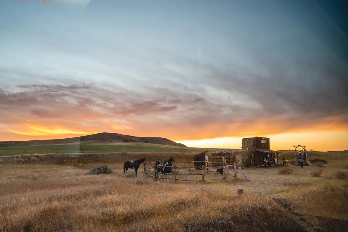 Charlie Russell Chew Choo Montana’s Dinner Train